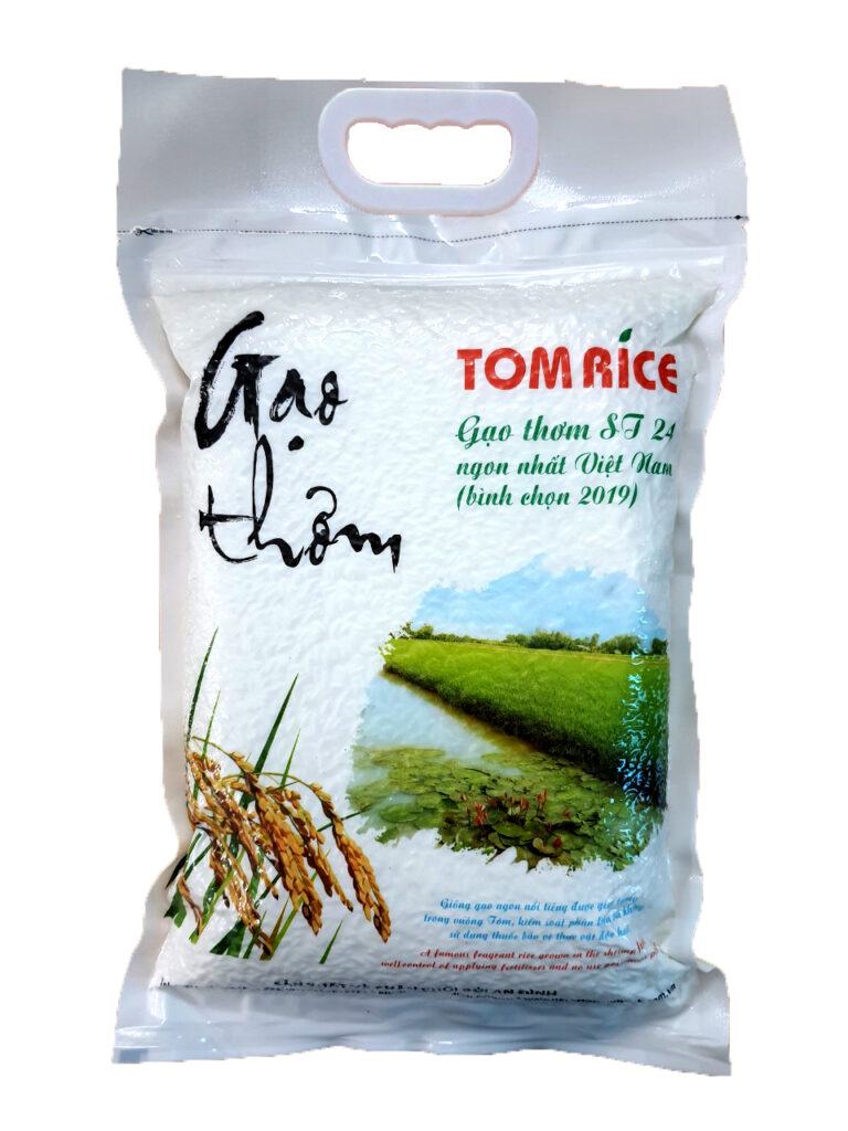 Gạo thơm Tomrice - ST24 - 5kg - An Đình